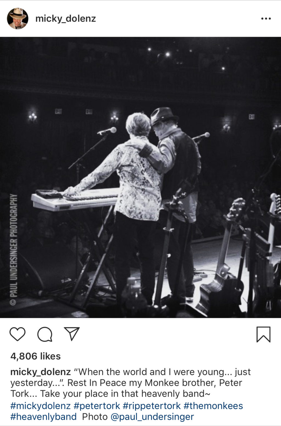 AND THE BAND PLAYS ON: An Interview with Micky Dolenz - WONDERLUST